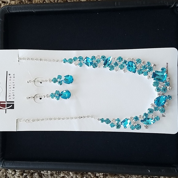 Christina | Jewelry | New Christina Collection Rhinestone Necklace Set ...